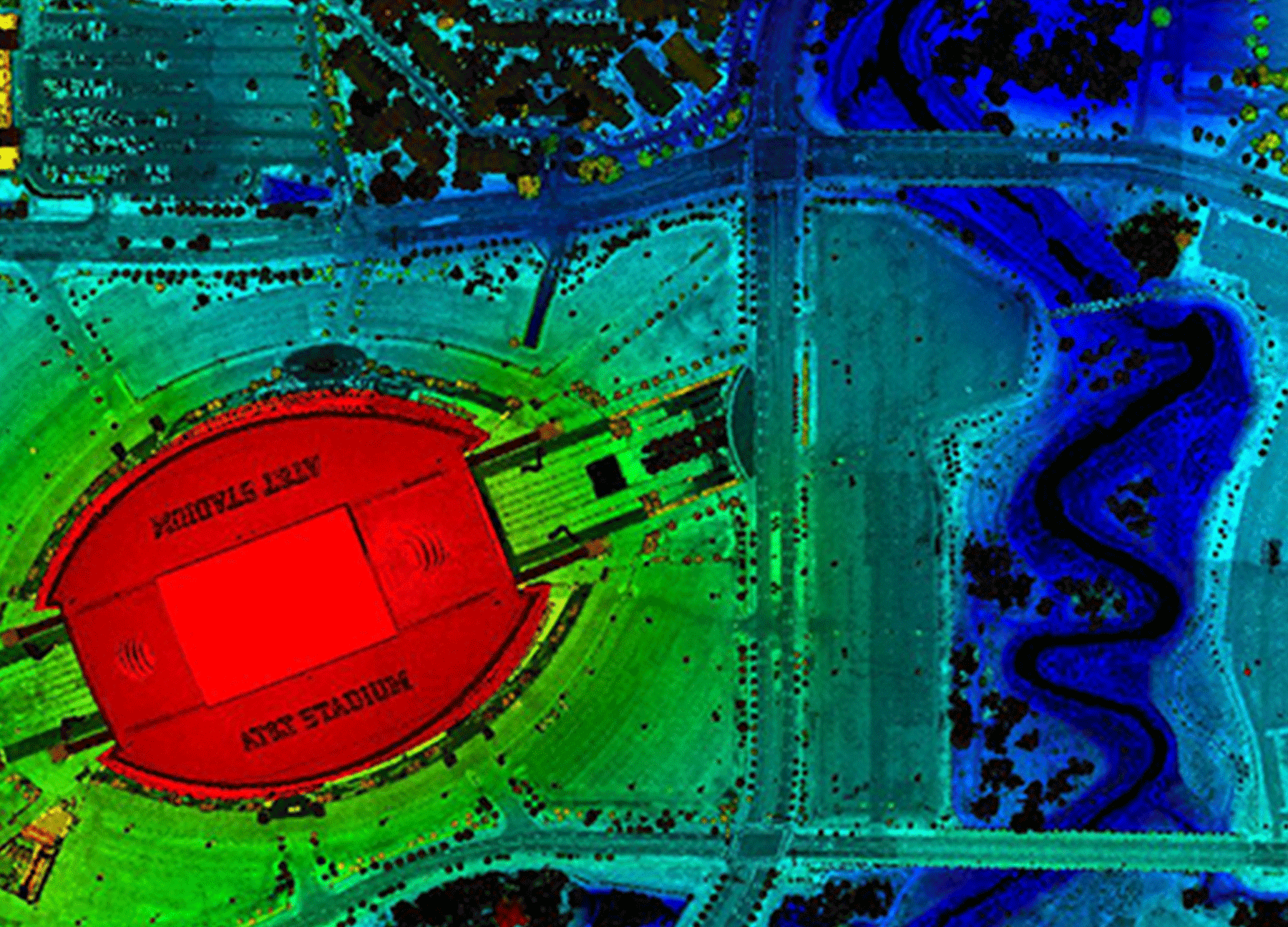 Aerial LiDAR for Tarrant Regional Water District